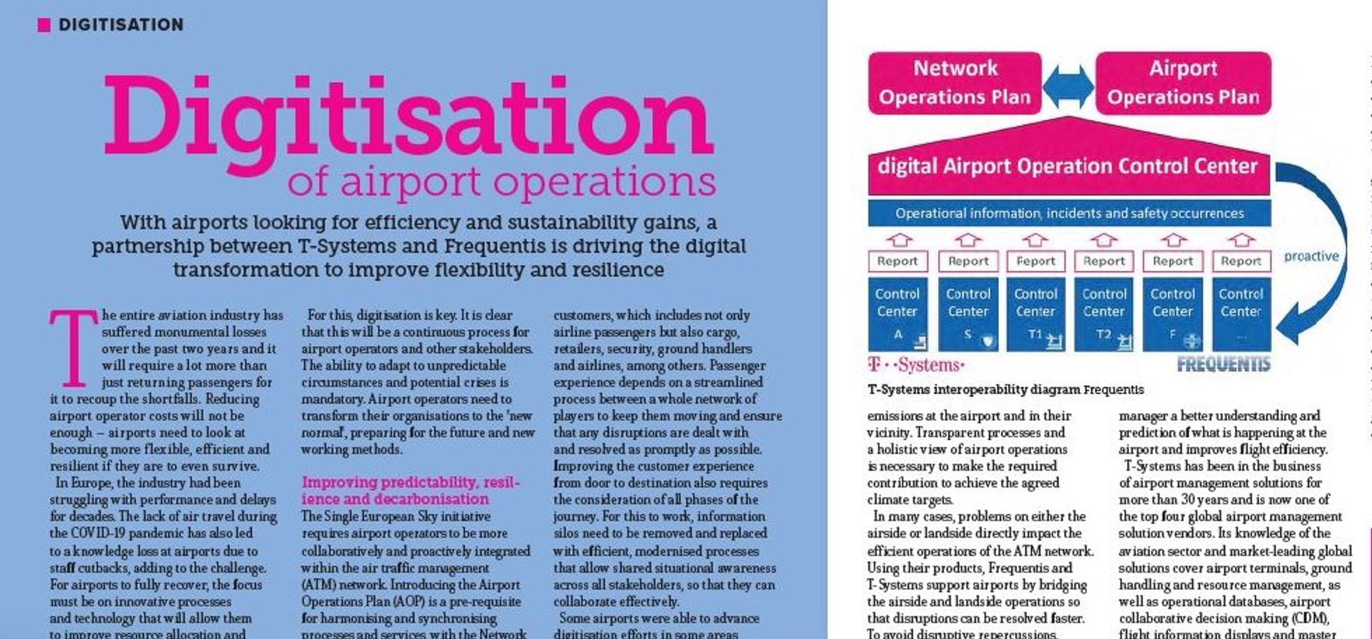 ATM Mag: Digitalisation of airport operations | Frequentis